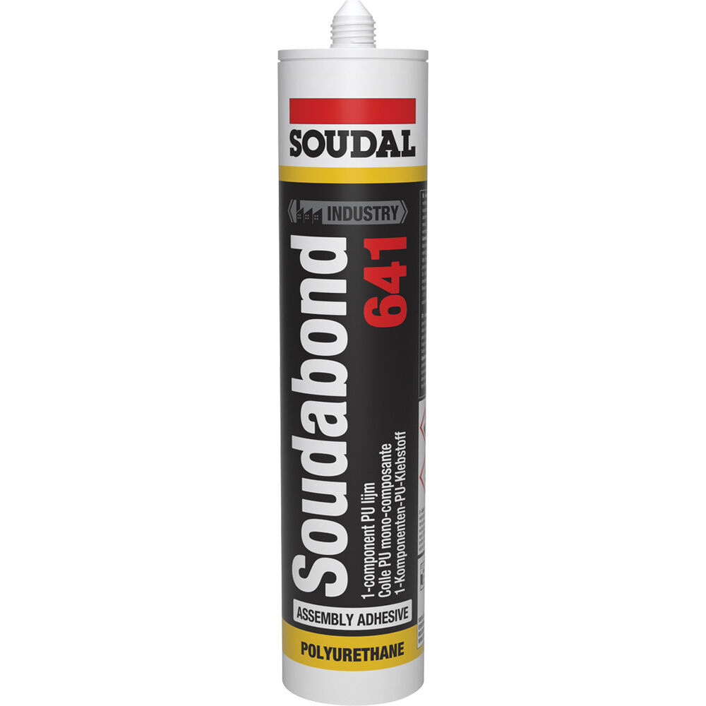 12 cartouches 310 ml SOUDABOND 641 1k PU beige - SOUDAL - 13...