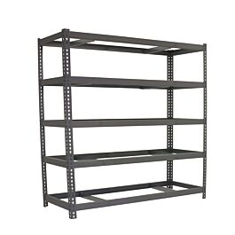 Étagère charge moyenne 500 à 600kg - 2000x2400x750 - 5 niveaux Gris - SIMON RACK - 8425437092176