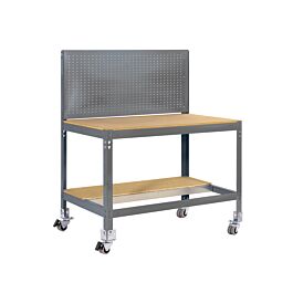 Kit établi mobile Bricolage - 1520x1210x610 - 2 niveaux Gri...