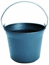 Seaux de maçon PE noir 13 L VINMER - 112104
