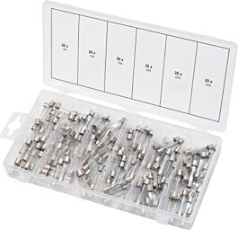 Assortiment de fusibles verres, 120 pcs KS TOOLS - 970.0270