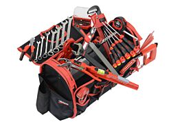 Composition d'outils plombier en valise textile - 96 outils ...