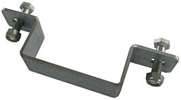 KIT DE 2 BRIDES RECTANGULAIRES POUR POTEAUX 80X40MM TALIAPLAST - 521917