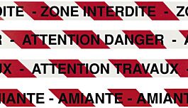 RUBAN 'ZONE INTERDITE' TALIAPLAST 500MX75MM -545905